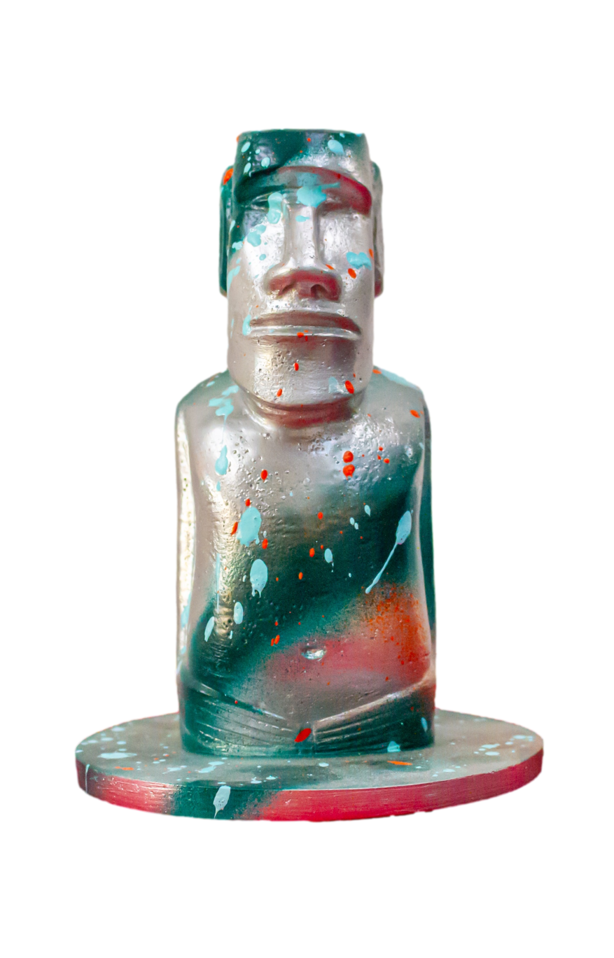 Graffiti Moai - Urbansolid
